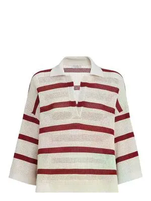 Brunello Cucinelli Striped Sweater - Neutrals