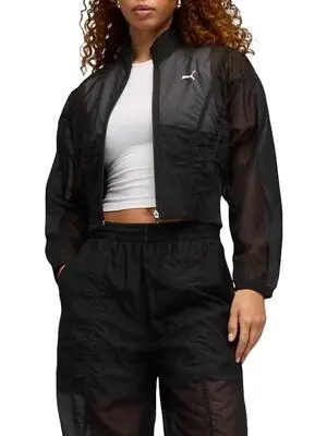PUMA Water-repellent Sheer Jacket - Puma Black