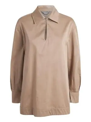 Max Mara Cotton Shirt - Beige