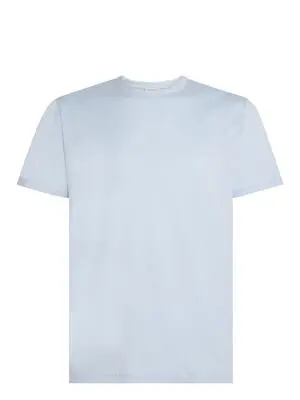 Sunspel Supima Cotton Riviera T-shirt - Blue