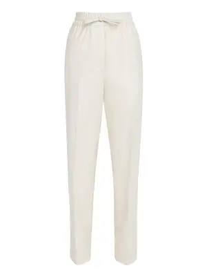 BRIONI Cashmere Wide-Leg Track Pants