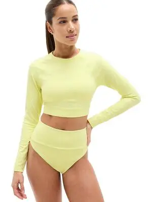Athleta Crop Rashguard - Spark