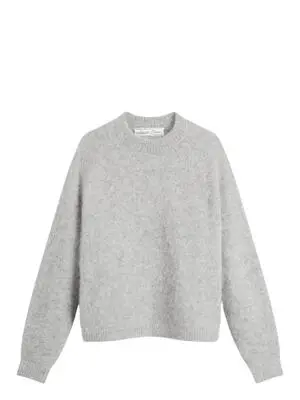 ABOUT:BLANK Alpaca Blend Crewneck Jumper - Light Grey