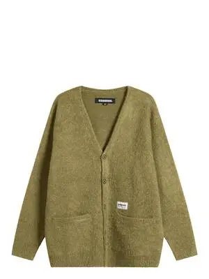NEIGHBORHOOD Mohair Cardigan - Olive Drab
