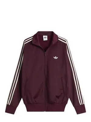 Adidas Firebird Track Top - Maroon& Off White