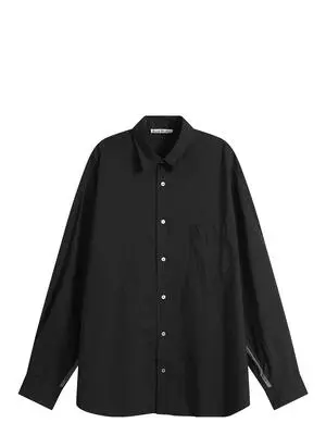Acne Studios Selvedge Edge Shirt - Black/grey