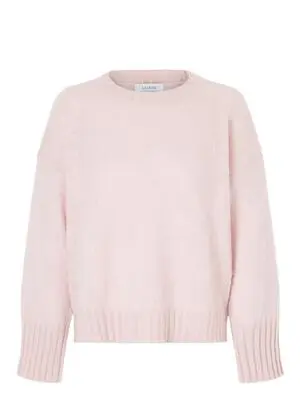 LA LIGNE Brushed Wool And Cashmere-blend Sweater - Pink