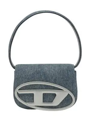 DIESEL 1dr Denim Shoulder Bag - Blue