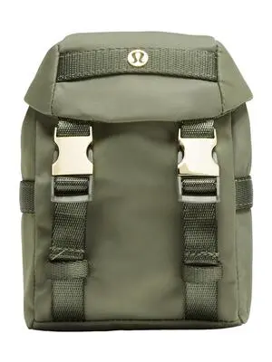 Lululemon Wunderlust Nano Backpack - Bay Leaf/gold