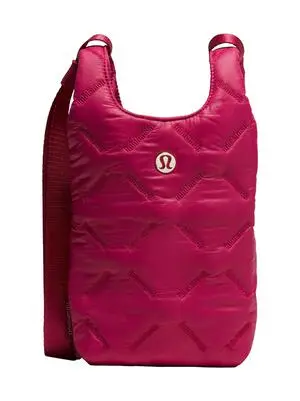 Lululemon Quilty Pleasures Phone Crossbody Bag - Berry Rumble