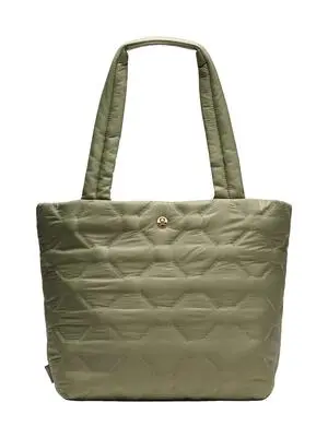 Lululemon Quilted Tote Bag - Bay Leaf