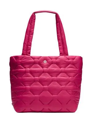Lululemon Quilted Tote Bag - Berry Rumble