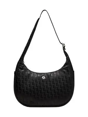 Lululemon City Essentials 4l Shoulder Bag - Lll Geo Pattern Jacquard Black