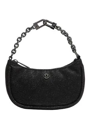 Lululemon City Essentials Nano Shoulder Bag Black/gunmetal