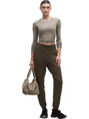 Lululemon Adapted State Thermal High-rise Jogger - Olive Brown