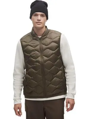 Lululemon Featherweight 900-down-fill Quilted Vest - Olive Brown