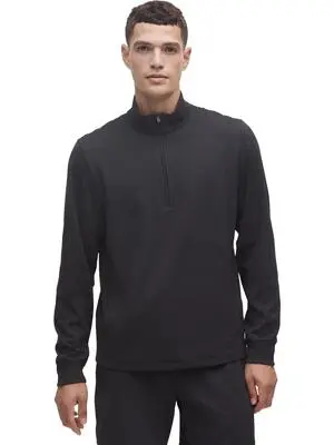 Lululemon Reflective Knit Running Half Zip - White/black