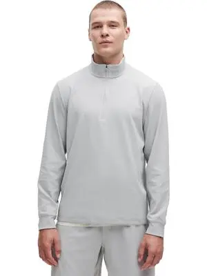 Lululemon Reflective Knit Running Half Zip - White/silver Drop