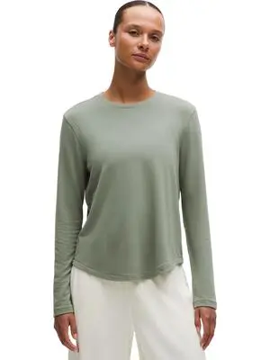 Lululemon Love Long-sleeve Shirt - Willow Leaf