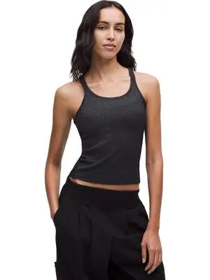 Lululemon Hold Tight Thin-strap Tank Top - Black/silver