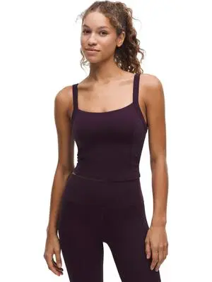 Lululemon Align™ Lace-panel Tank Top - Black Plum