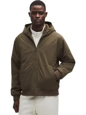 Lululemon Insulated Water-resistant Hoodie - Olive Brown