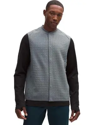 Lululemon 3d Waffle-knit Jacquard Vest - Solar Grey/solar Grey