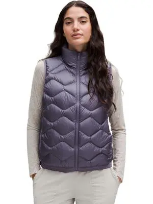 Lululemon Featherweight 900-down-fill Quilted Vest - Grape Mist
