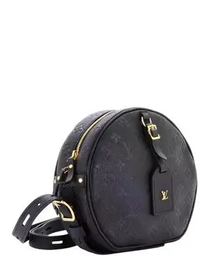 LOUIS VUITTON Boite Chapeau Souple MM Black