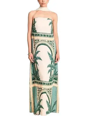 DIARRABLU Tubi Ben Maxi Dress - Viva Olive