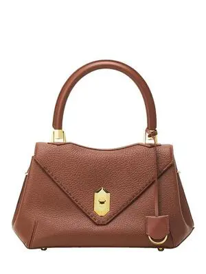 LANVIN Le Confident Leather Bag - Chestnuts