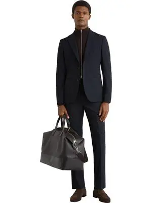 REISS Graduate Tailored-fit Suit Trousers - Navy