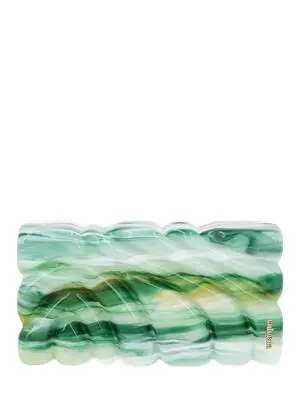 Cult Gaia Aura Clutch - Green