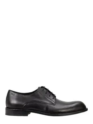 BOSS Leather Derby Shoes - Black