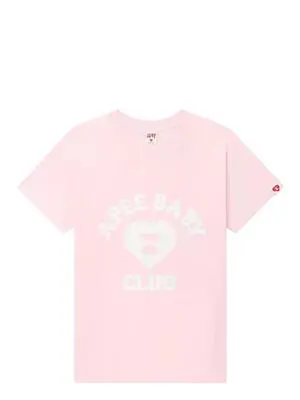 A BATHING APE Printed T-shirt - Pink