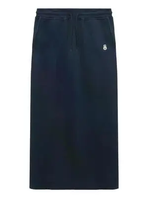 A BATHING APE Drawstring Patch Skirt - Blue