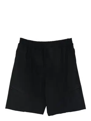 Eleventy Elastic-waistband Shorts - Black