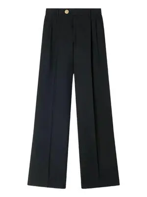 Sandro Pleated Tailored Trousers - Black