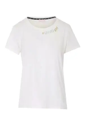 Liu Jo Logo-detail T-shirt - White