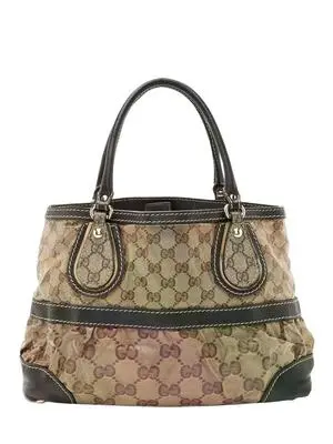 Gucci Gg-pattern Supreme Satchel - Neutrals