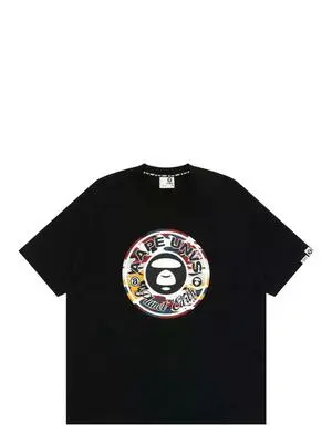 AAPE BY *A BATHING APE® Aape Graphic T-shirt - Black
