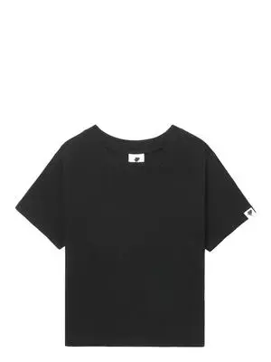 A BATHING APE Cropped T-shirt - Black