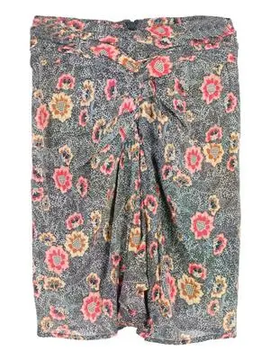 ISABEL MARANT VINTAGE Floral-Motif Skirt