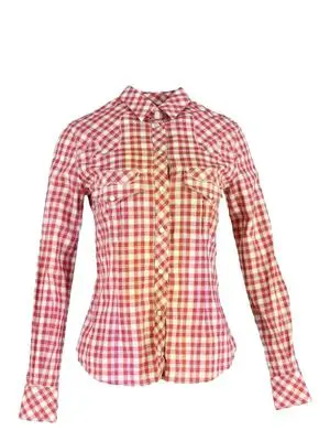 Dolce & Gabbana Plaid Shirt - Red