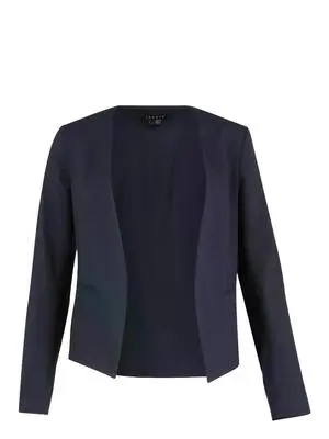 Theory Collarless Jacket - Blue