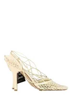 Bottega Veneta Ankle Tie Sandals - Neutrals