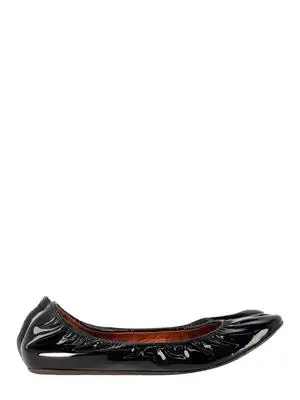 LANVIN Patent-leather Ballet Flats - Black