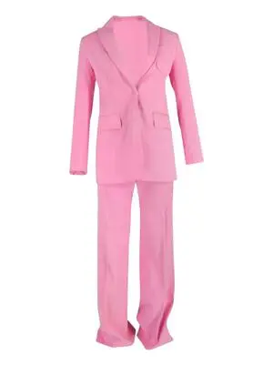 JOSEPH Single-breasted Wool Suit - Pink