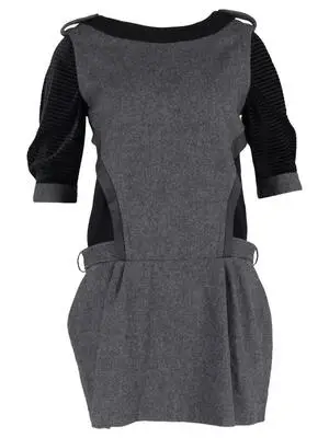 Vanessa Bruno Layered Mini Dress - Grey