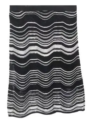 MISSONI Wave-Patterned Mini Skirt